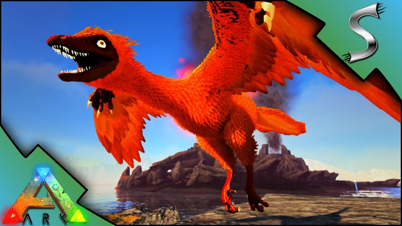FIREBIRD TAMING! EPIC PHOENIX LIKE BIRD! | Modded ARK: EXTINCTION CORE ...
