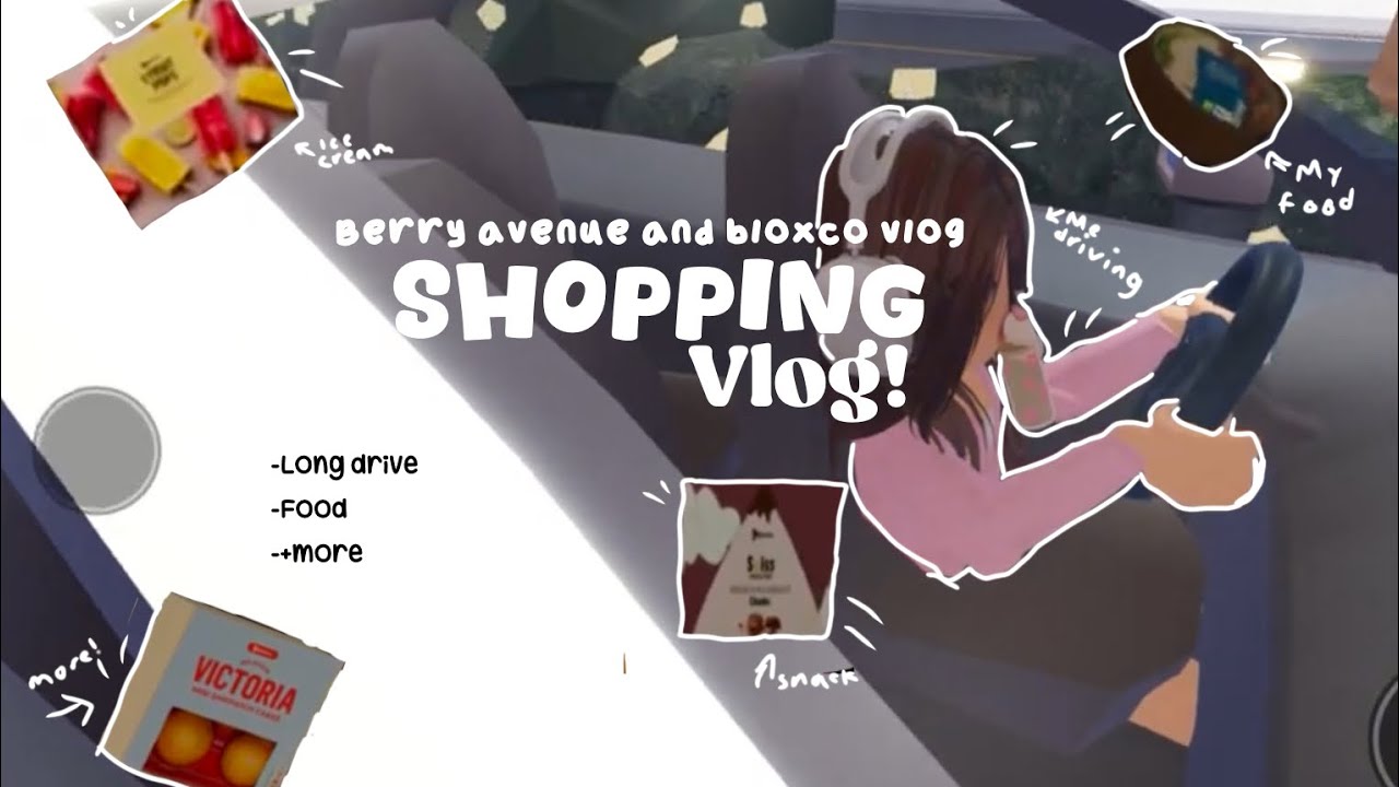 Shopping vlog! | Berry avenue and Bloxco roleplay/vlog | Roblox vlog ...