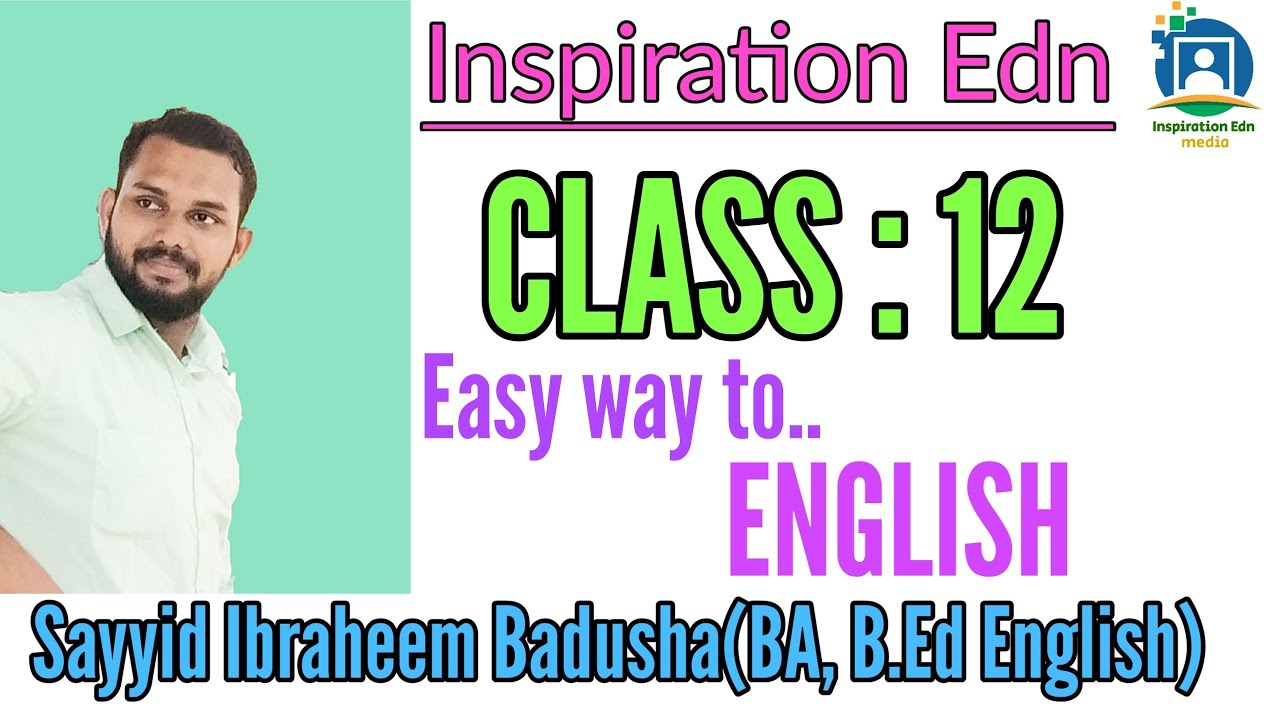 Easy way to English CLASS :- 12 - YouTube