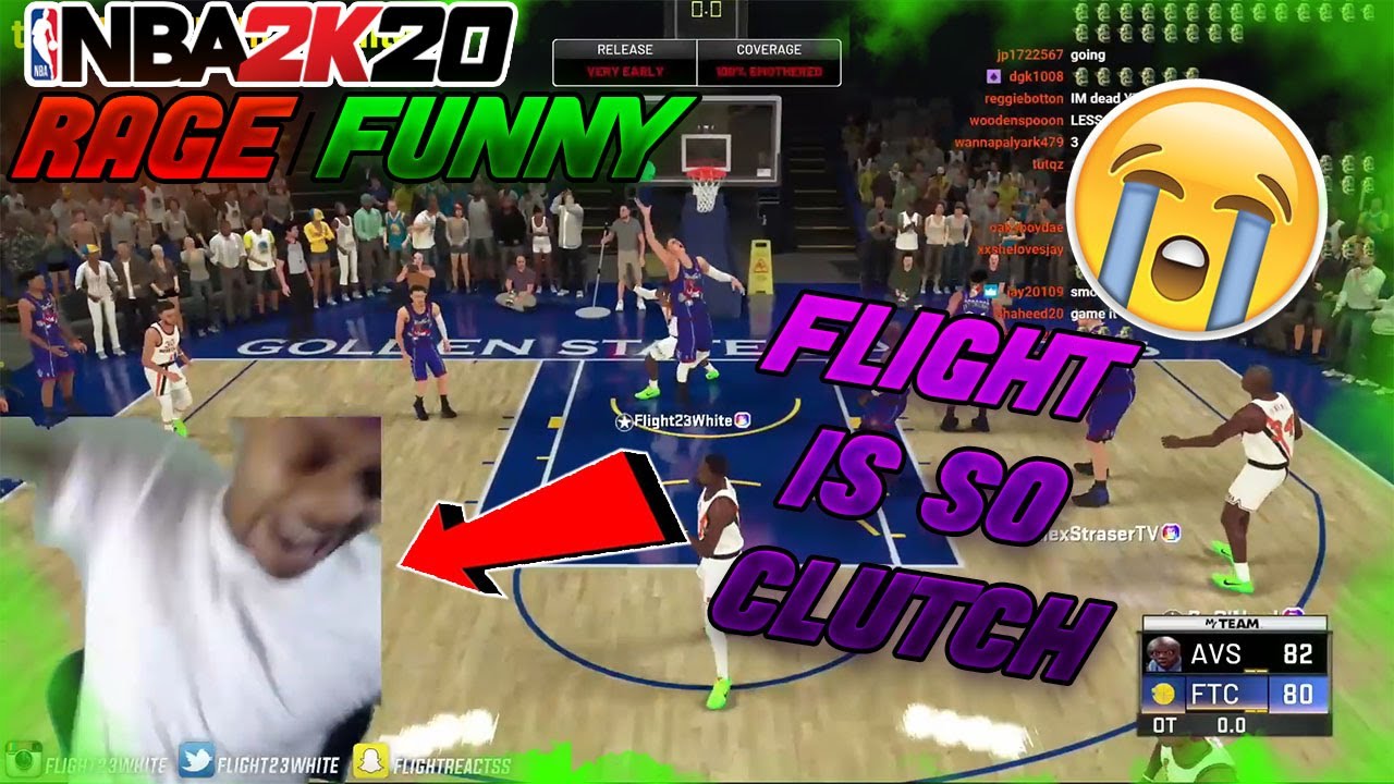 NBA 2K20 Rage and Funny Clips #15 (Flight is so CLUTCH LMAO) - YouTube