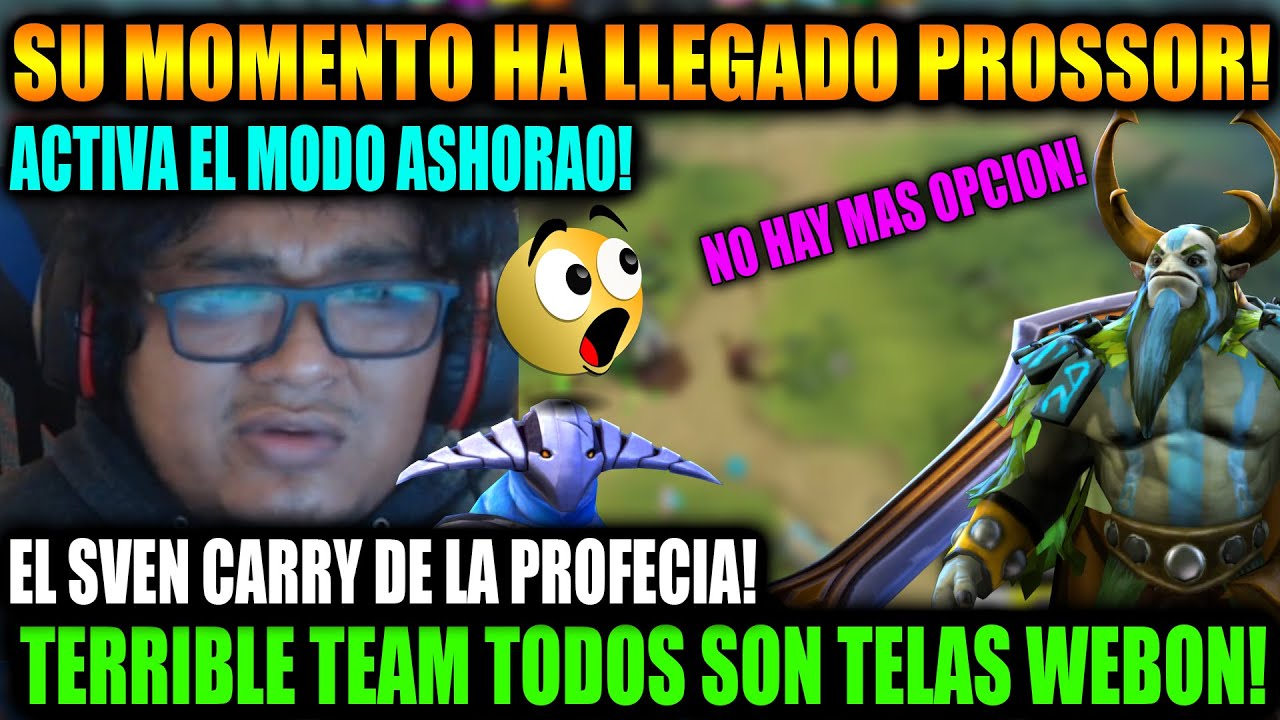 🔥 SMASH PRENDE EL MODO YATORO CON SU SVEN CARRY, PERO EL MODO YA TORO ...