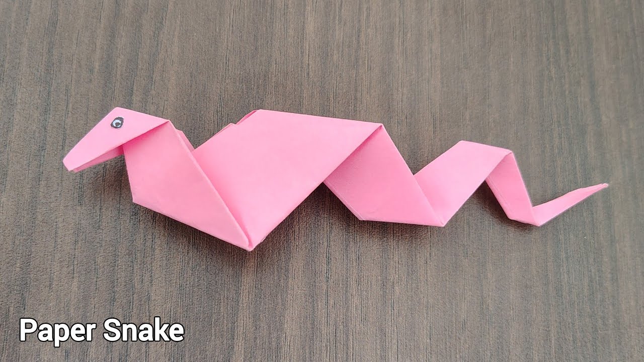 How to make a paper snake | Paper snake tutorial | - YouTube