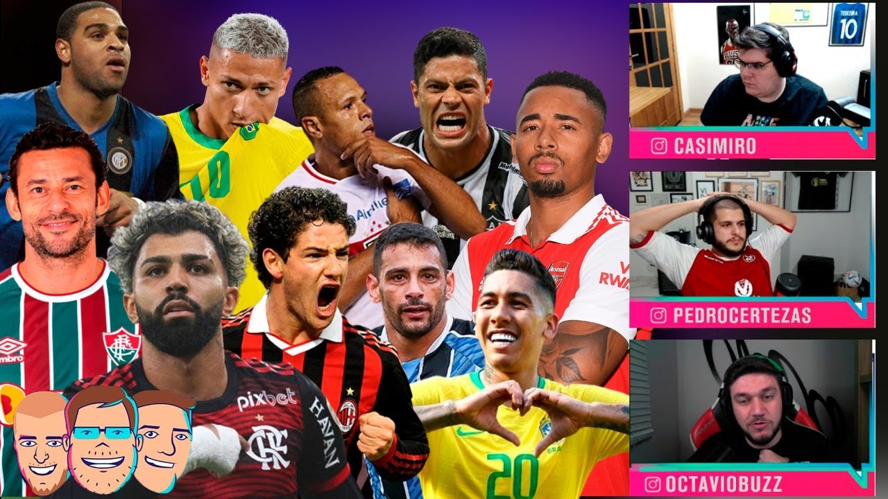 QUEM FOI O MELHOR ''CAMISA 9'' DO BRASIL DEPOIS DE RONALDO FENÔMENO ...