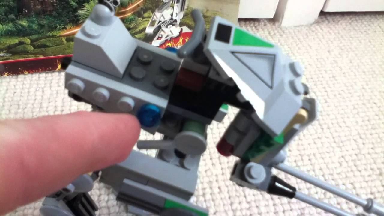 LEGO Star Wars AT-RT Walker (7250) Review - YouTube