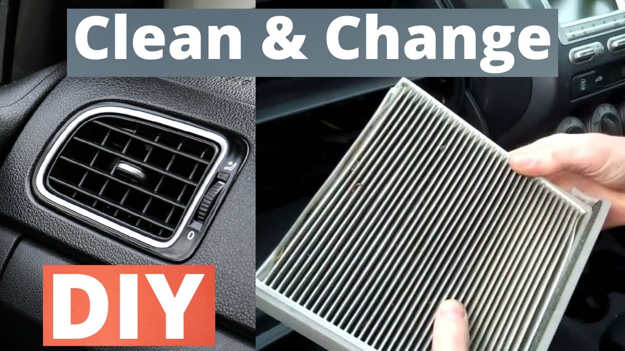 VOLKSWAGEN AC FILTER / AC Vents How To Change at HOME #DIY - YouTube