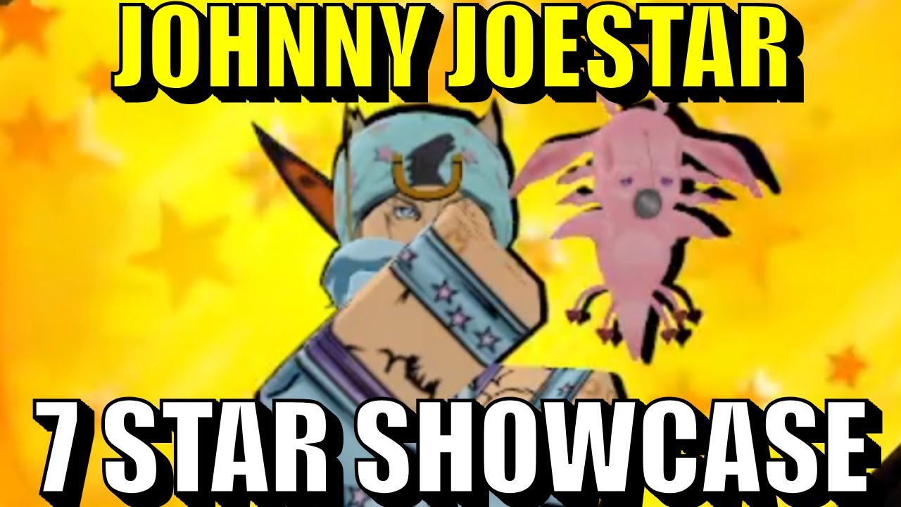 👨‍🦽 NEW 7 STAR SHOWCASE Johnny Joestar All Star Tower Defense - YouTube