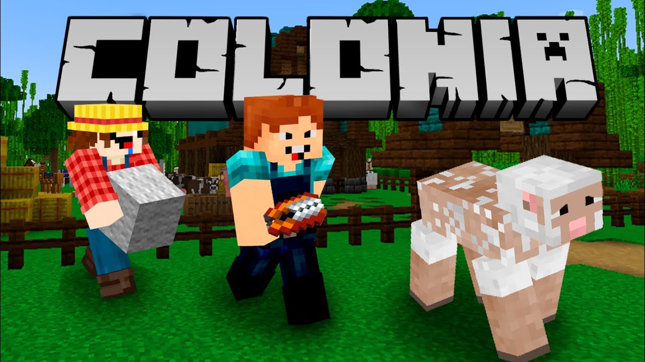 FARM DE LÃ AUTOMÁTICA - Minecraft Colonia 18 - YouTube