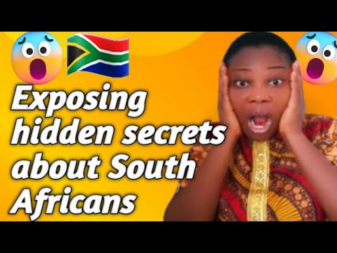 SHOCKING: Exposing hidden Secrets You don't know about South Africans ...