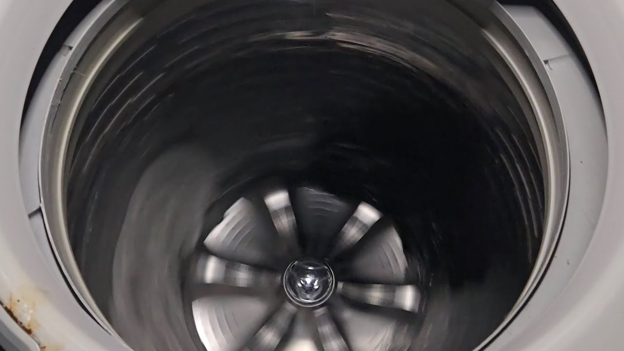 LG WT5070CW - Perm. Press Cycle - Very Small Load - YouTube