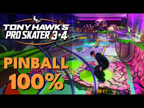 Tony Hawk Pro Skater 3+4 | PINBALL 100%