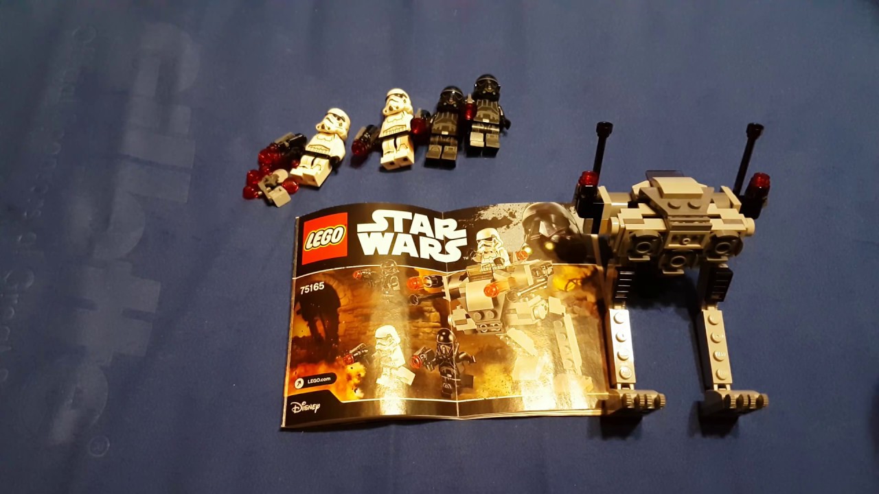 Конструктор Lego Star Wars Imperial Trooper Battle Pack 75165 - YouTube