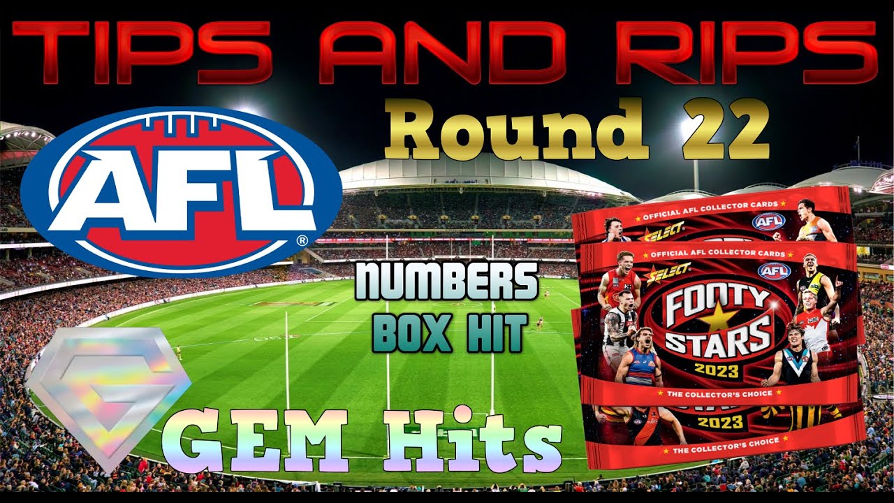 AFL Round 22 - Tips and Rips - GEM Release - YouTube