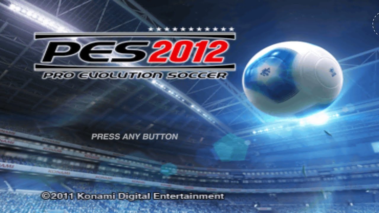 PES 2012 PSP GAME PPSSPP LIVE STREAM - YouTube