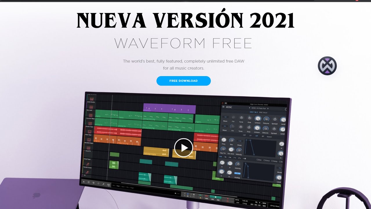Waveform Free versión 2021 ¡SIGUE GRATUITO! - YouTube