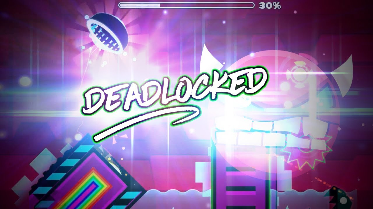Deadlocked 100% complete! (Rebeat) [3 Coins] | Geometry Dash 2.1 - YouTube