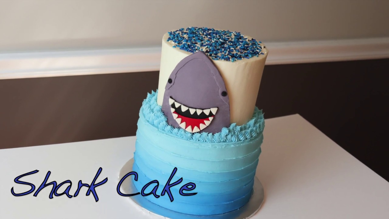 Easy Shark Cake