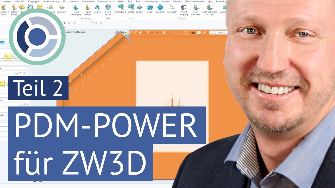 ZW3D Power mit PDM Produktdatenmanagement 2 - YouTube