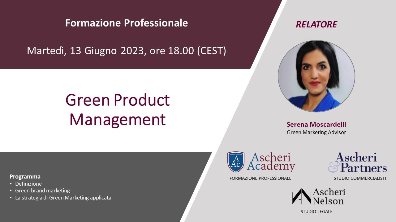 Webinar: Green Product Management - YouTube