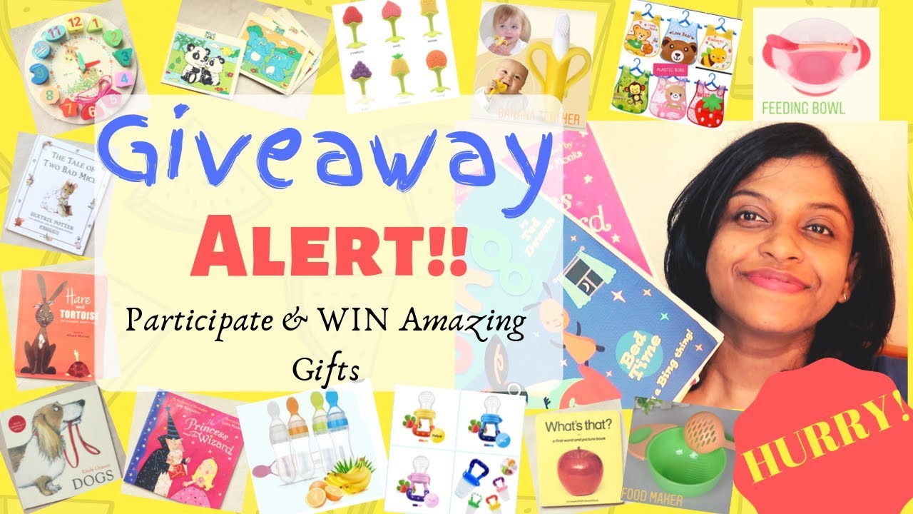 GIVEAWAY ANNOUNCEMENT | WIN Gifts worth Thousands!! FIRST GIVEAWAY of ...