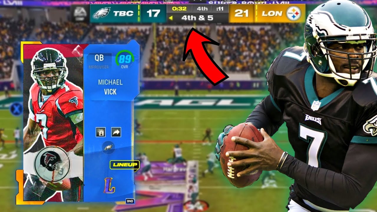 MIKE VICK CLUTCHES UP IN THE 4TH TO HELP SECURE ANOTHER SUPERBOWL ...