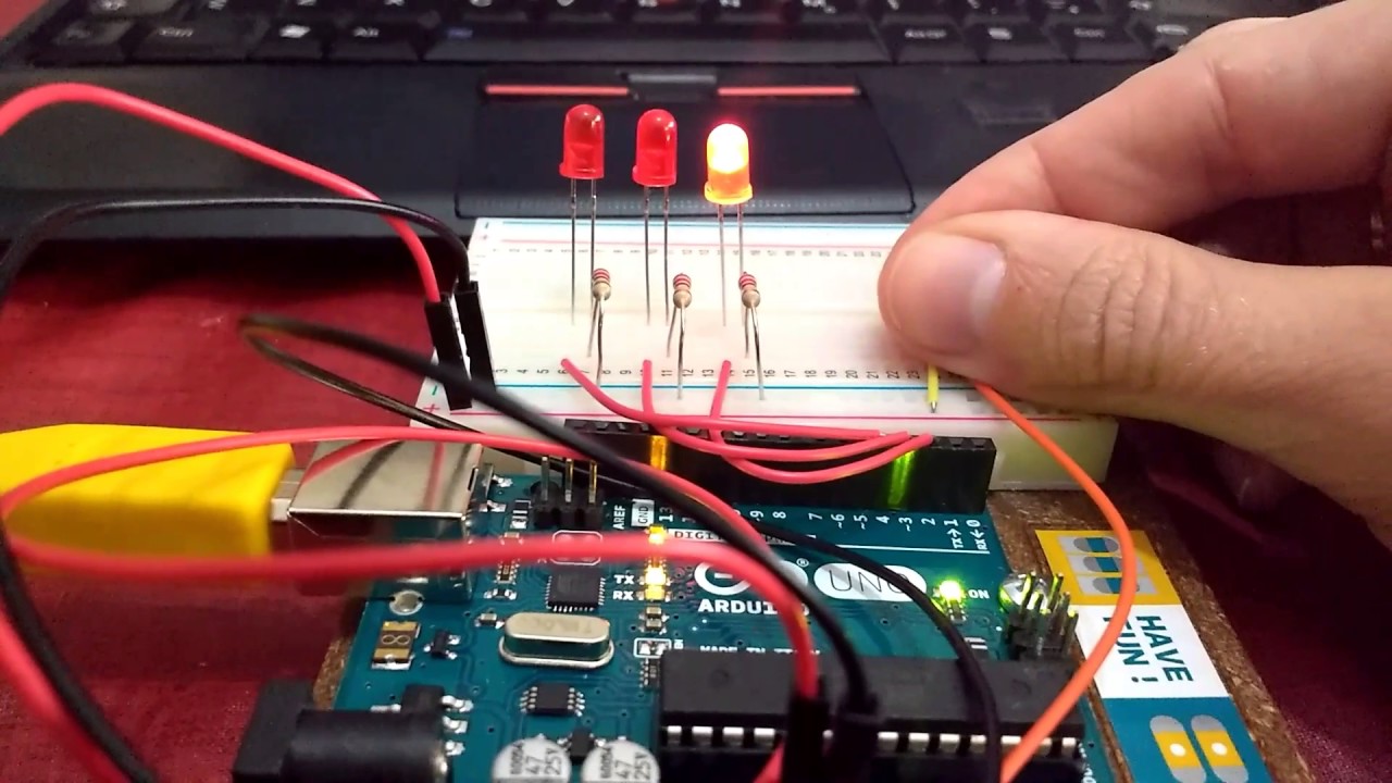 Arduino Termómetro - YouTube