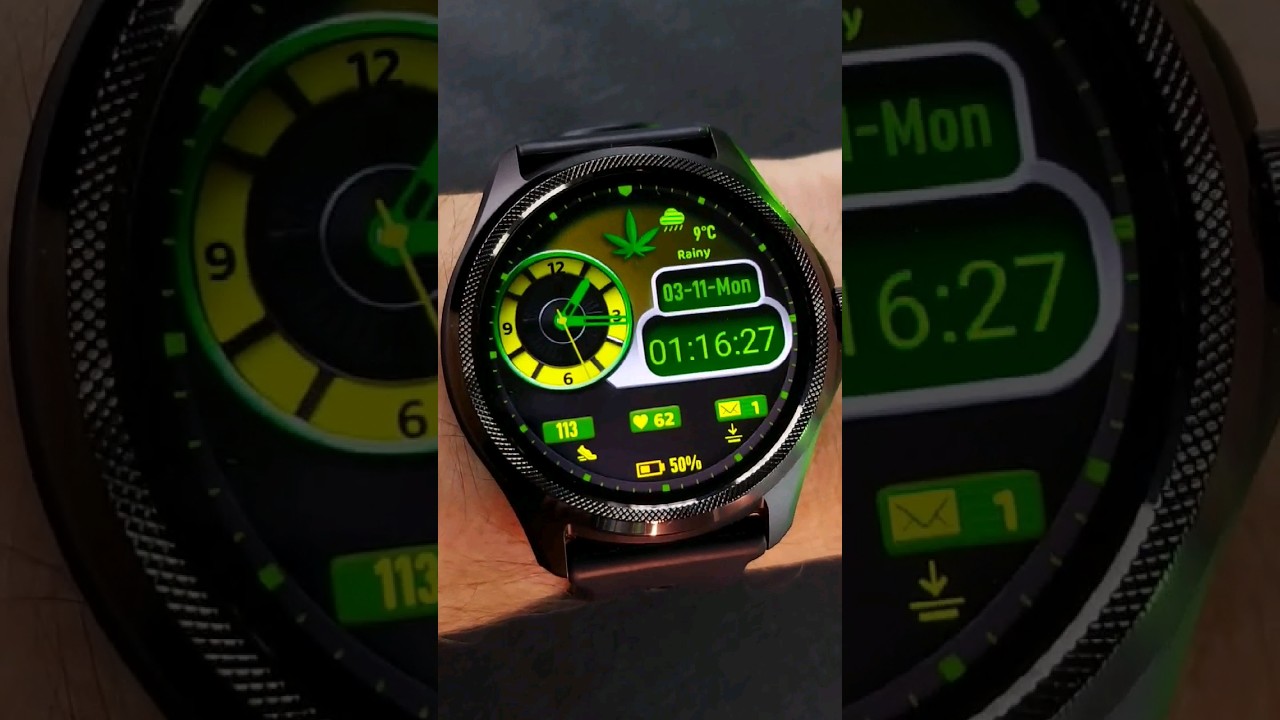 Green Power 3d Watchface By Zebra969 Timeshow Bestsmartwatch Smartwatch2024 Greenwatchface