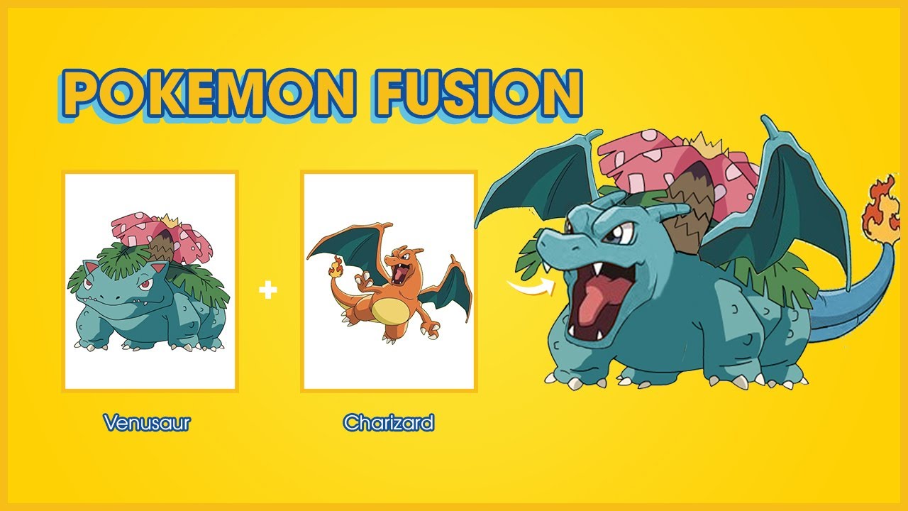 Pokemon Fusion | Venusaur + Charizard - YouTube