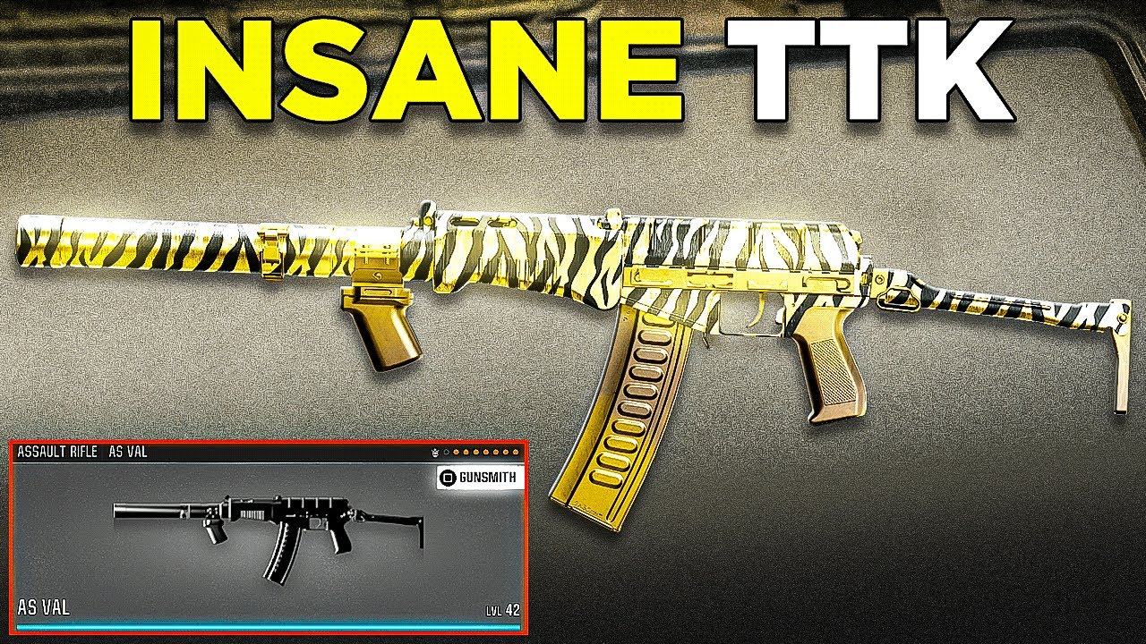 new *MAX DAMAGE* AS VAL CLASS is LIKE CHEATING in BLACK OPS 6! 🤯 (Best ...