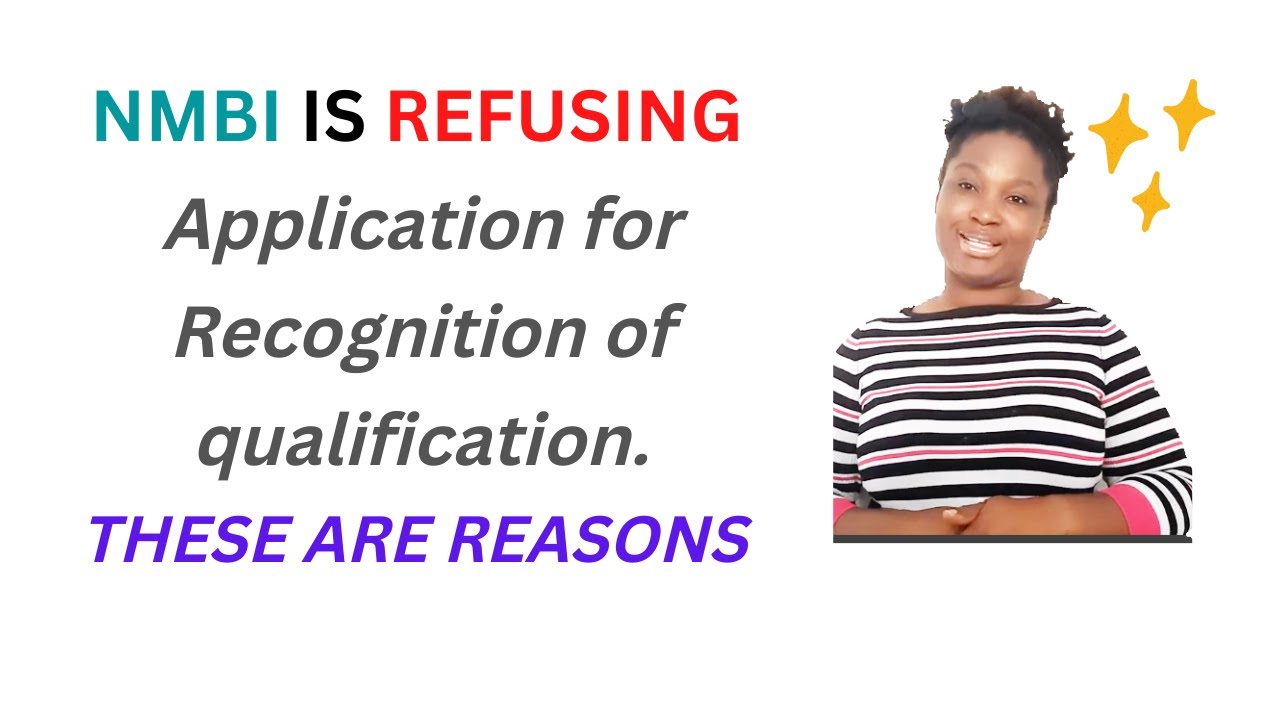 Why NMBI refuses one's application for recognition of qualification ...