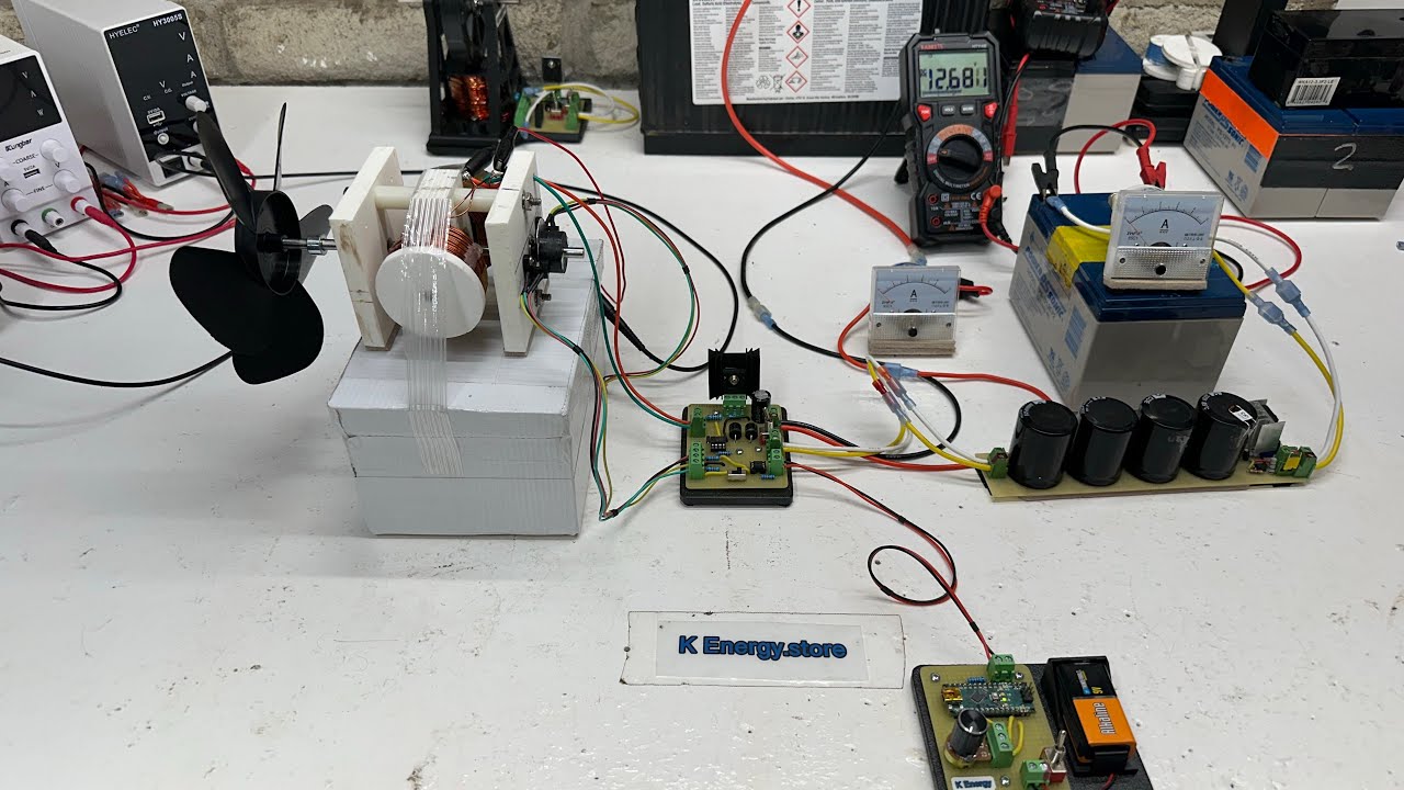 Pulse motor with and without load - YouTube