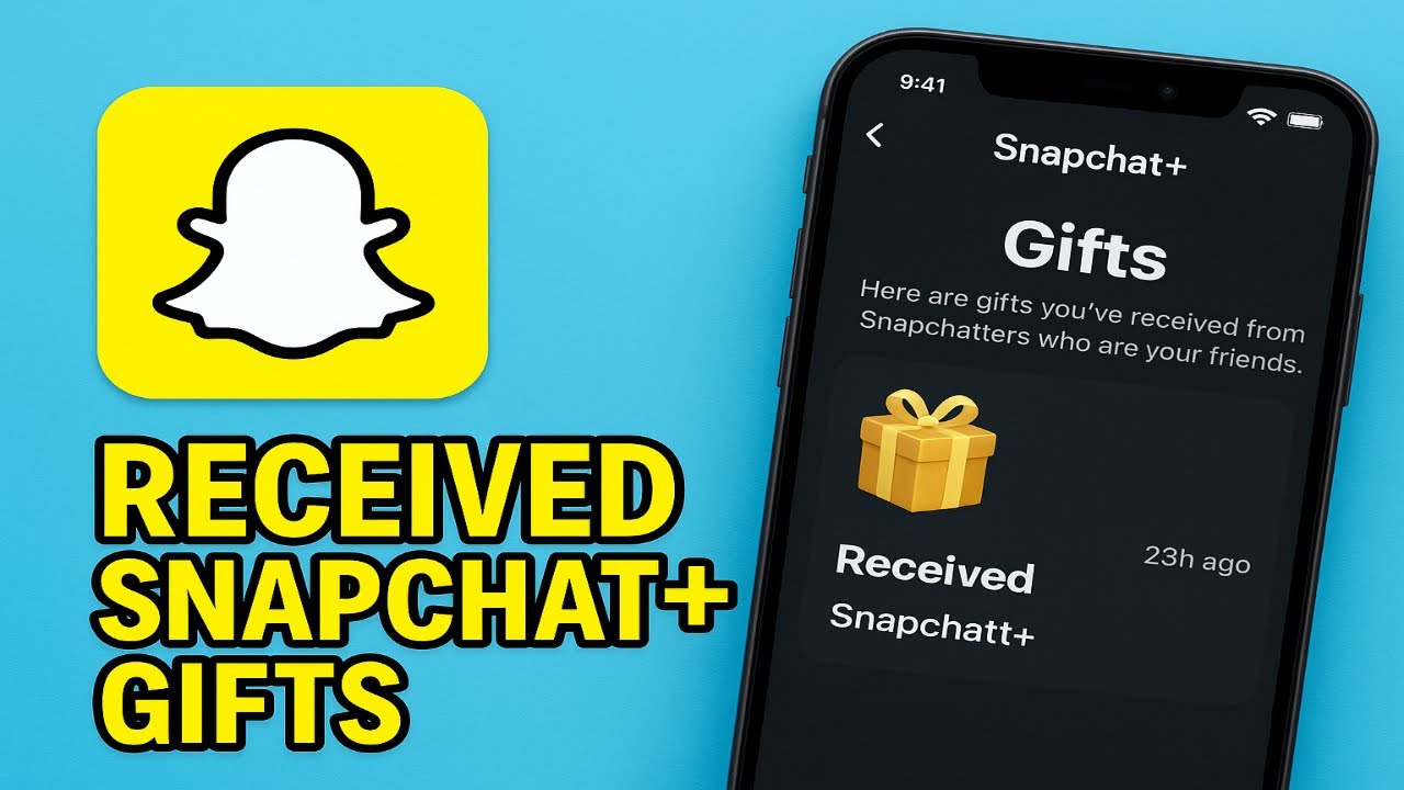 How To See Received Snapchat Plus Gifts (2025) - YouTube
