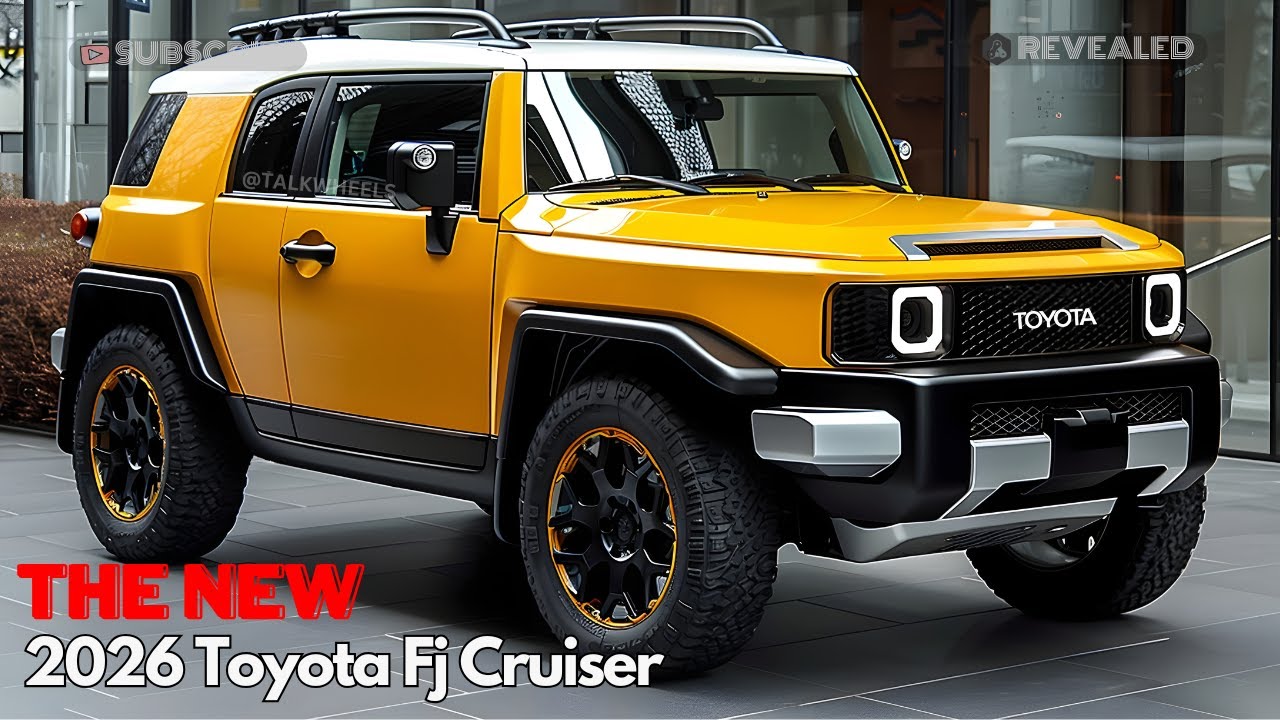 2026 Toyota FJ Cruiser: The Return of a Legendary Off-Roader! the FJ Cruiser’s legendary! - YouTube