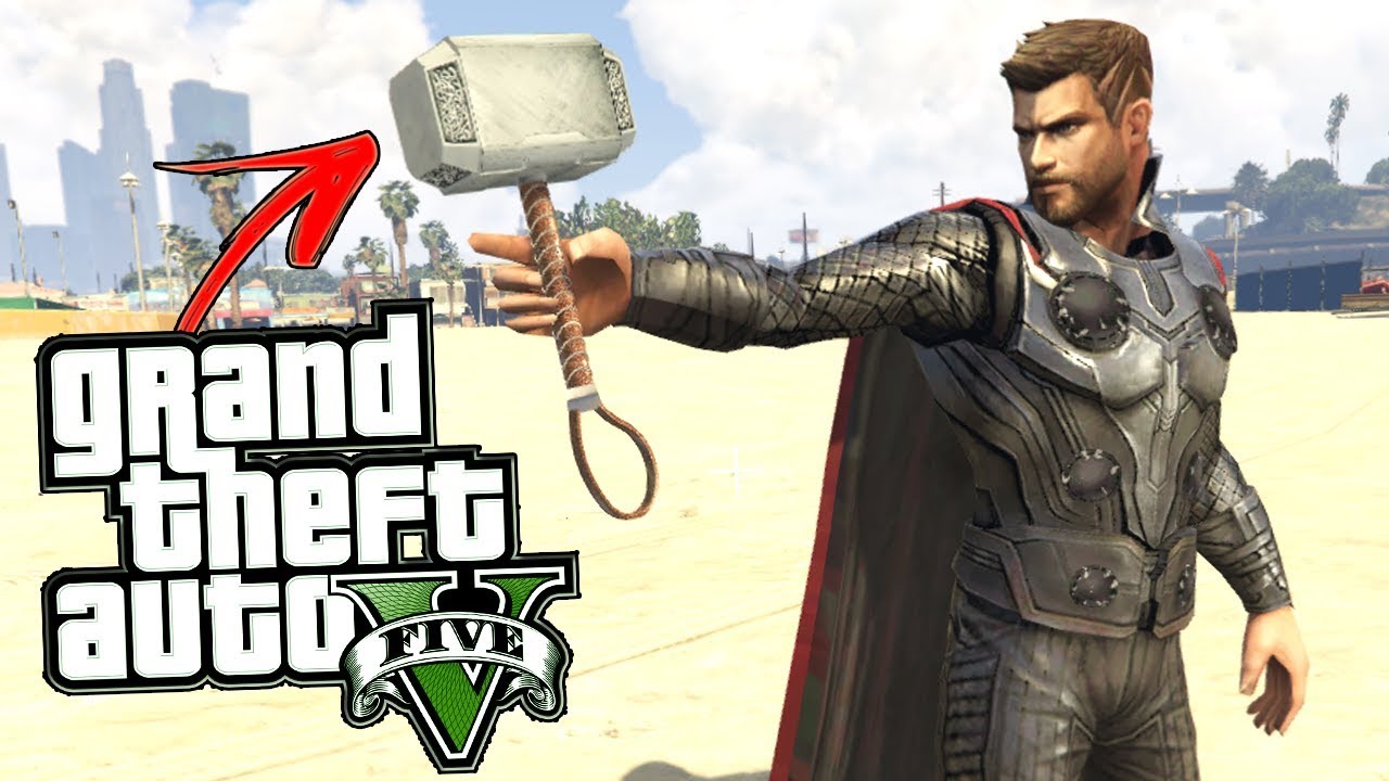 TESTANDO SUPER PODERES DO THOR NO GTA 5 !! (Vingadores: Ultimato - GTA ...