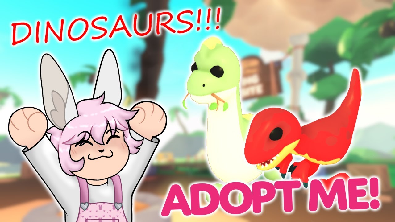 **NEW** Dinosaurs and Fossils in ADOPT ME!! (Spoiler Alert I LOVE ...