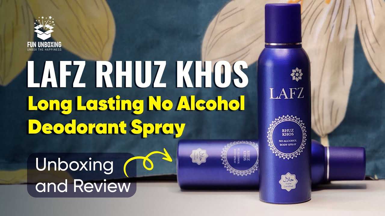 LAFZ Rhuz Khos Halal Body Spray Review | Embrace the Allure of Ethical ...