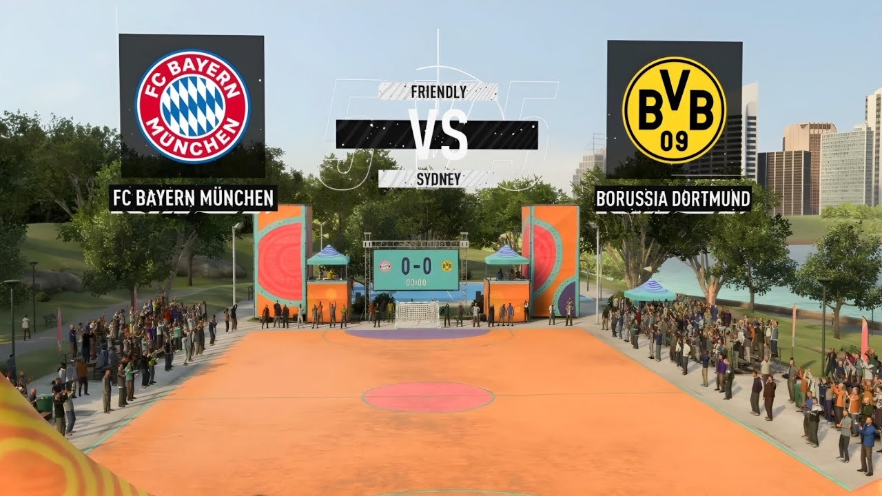 VOLTA FC BAYERN MÜNCHEN vs BORUSSIA DORTMUND - YouTube