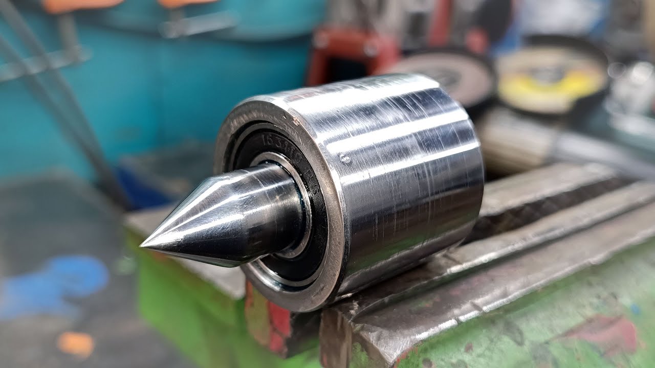 How to make Lathe Live Center, cheap and easy - YouTube