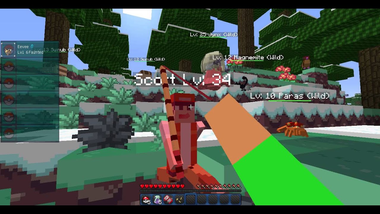 Pixelmon Episode 1: MEWTWO!?!?!? - YouTube