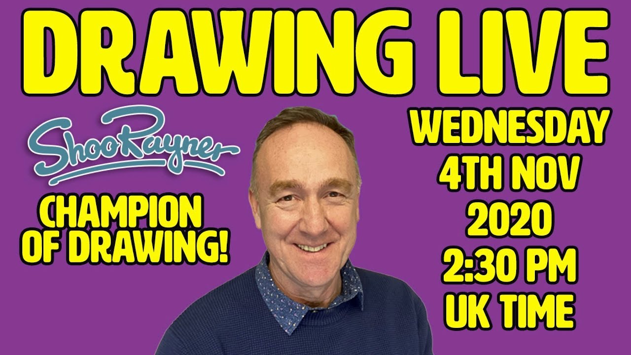 Drawing Live - 4th November 2020 2:30 PM UK Time - YouTube