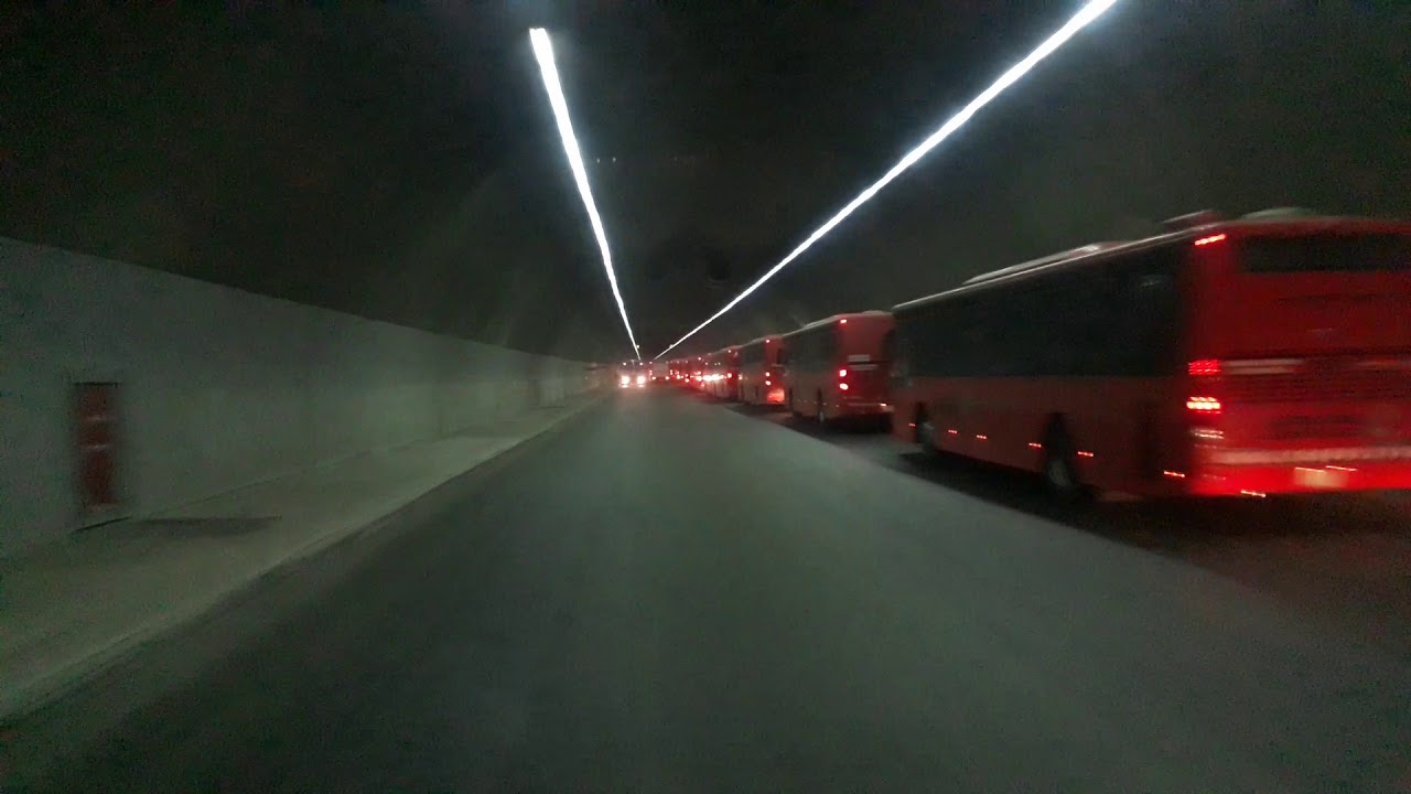 Best Tunnel : Night View Of Tunnel - YouTube