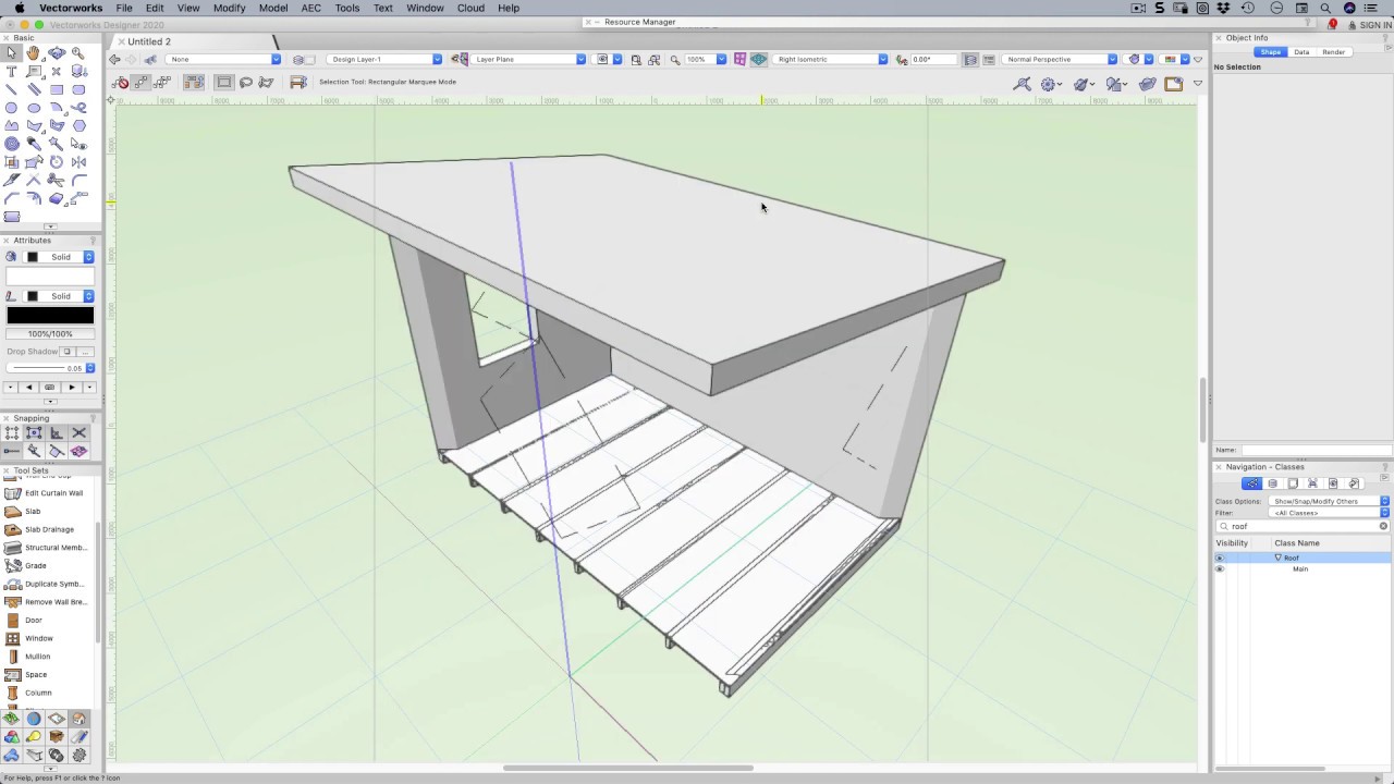 Drawing a Small Building - YouTube