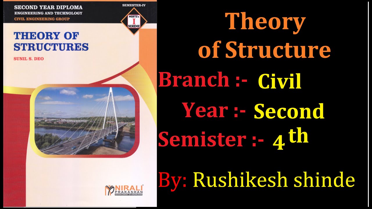1/ New subject :- Theory of Structure - YouTube