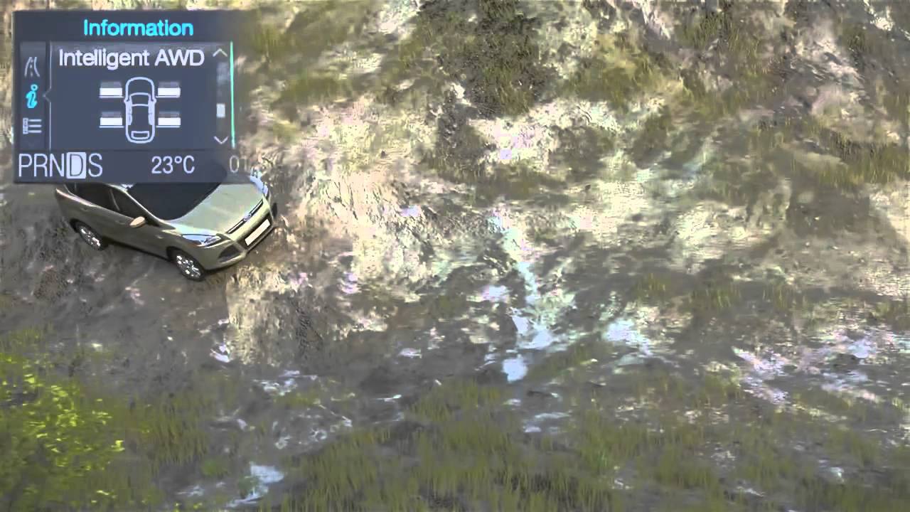 Ford Kuga Intelligent all wheel Drive System - YouTube