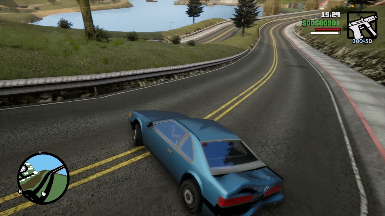 GTA SA: The Definitive Edition (Remastered) - Invisible wall (BUG ...