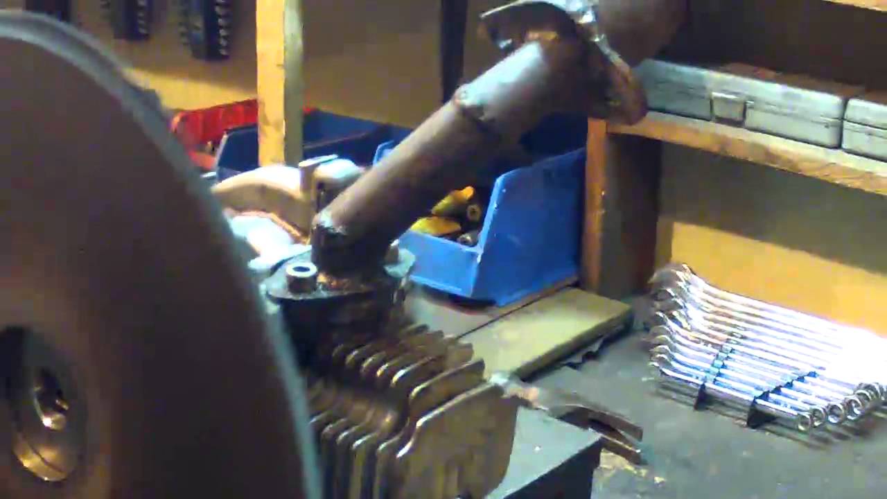 2 Stroke 50cc Air Powered Engine - YouTube