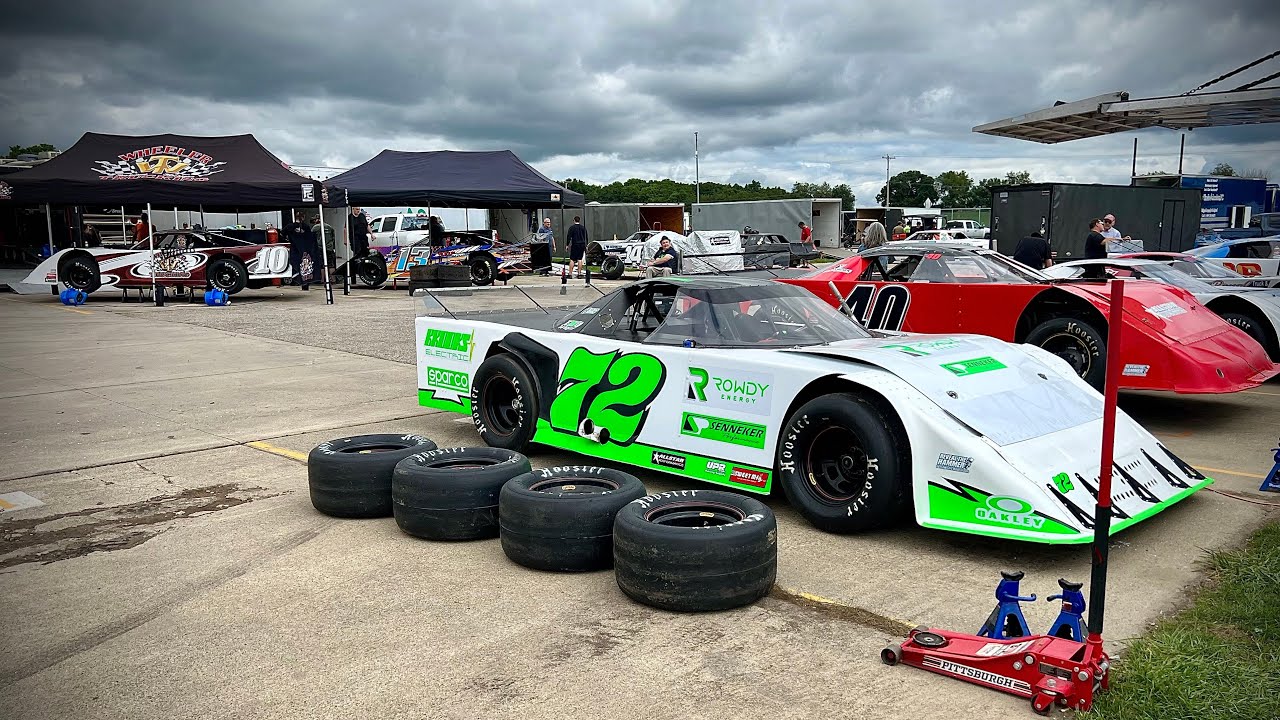 Ron Hauser memorial. Brake bias issues. Outlaw super late model. Owosso ...