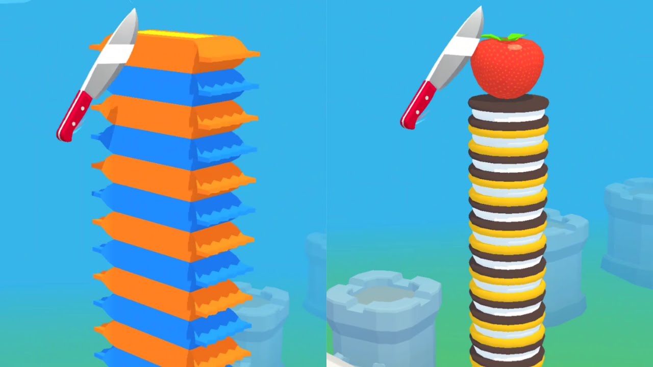 Slice It All! Very Satisfying And Relaxing ASMR Slicing Game - YouTube