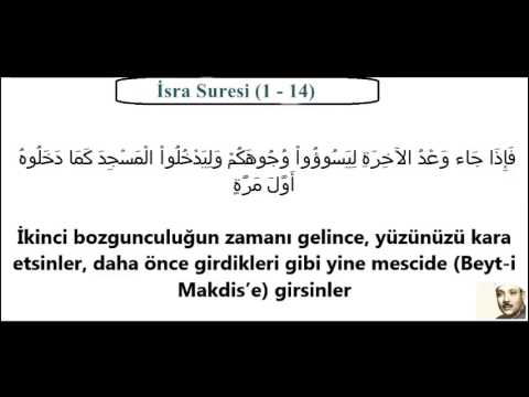 Abdulbasit Abdussamed İsra Suresi (Mealli)