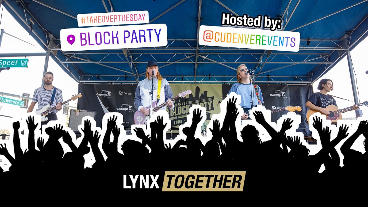 Block Party Takeover with @CUDenverEvents - YouTube
