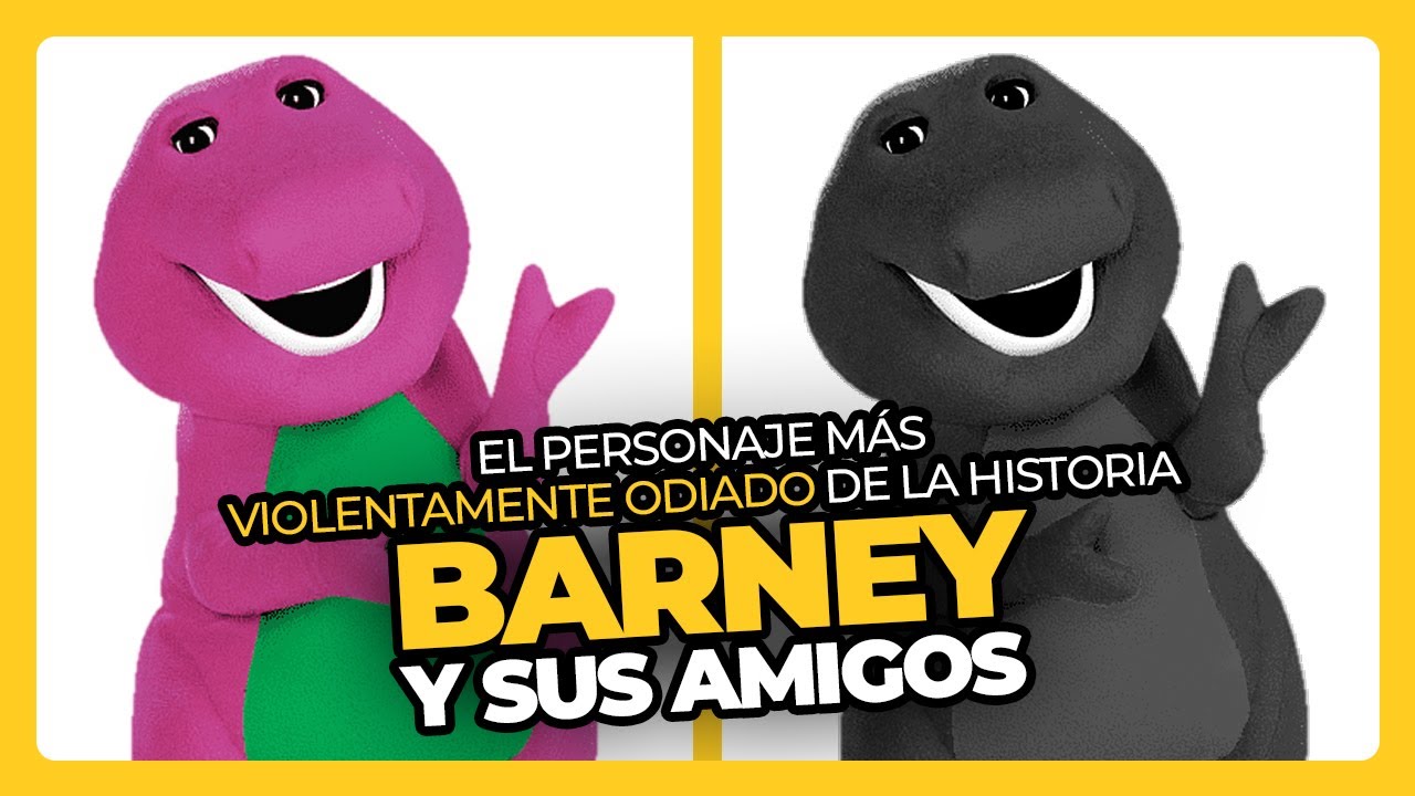 BARNEY, el personaje MÁS ODIADO de la historia - YouTube